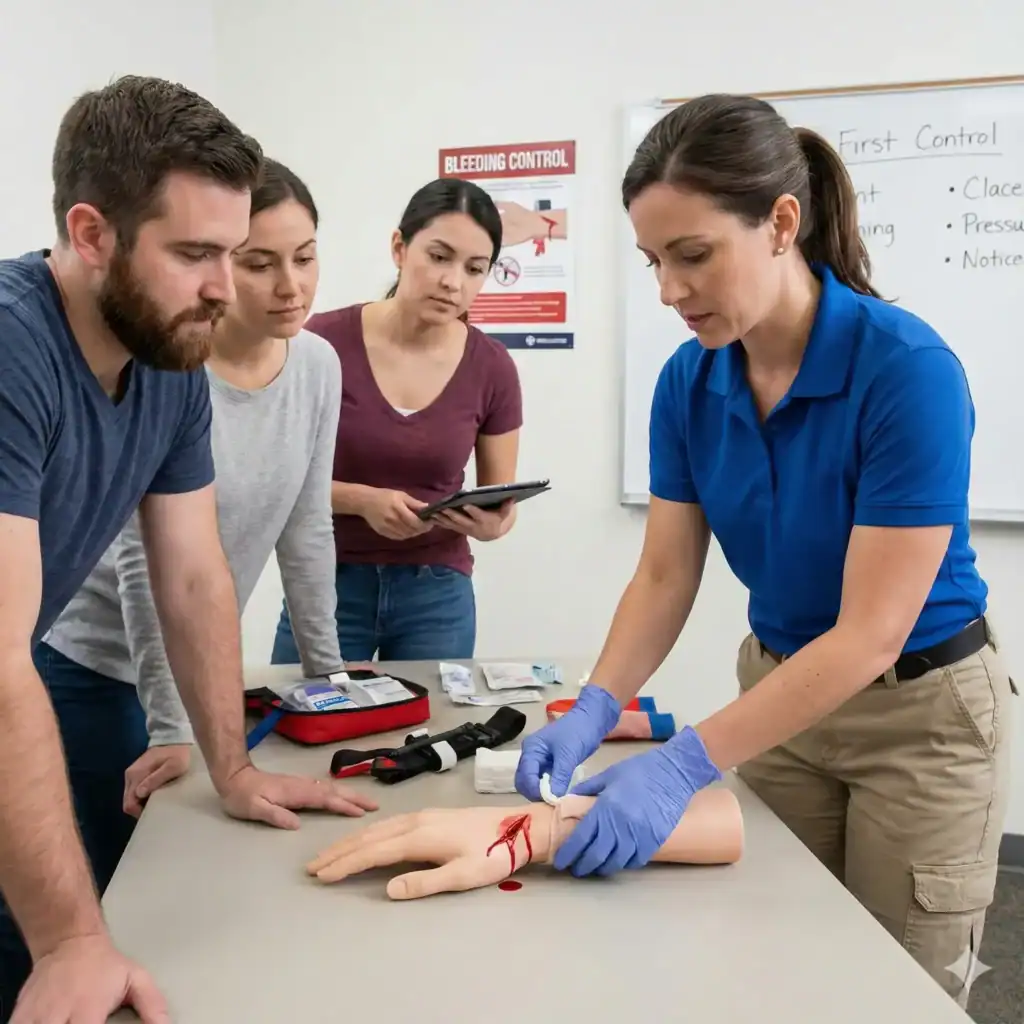 Stop The Bleed Training Emergency Bleeding Response Course 4702